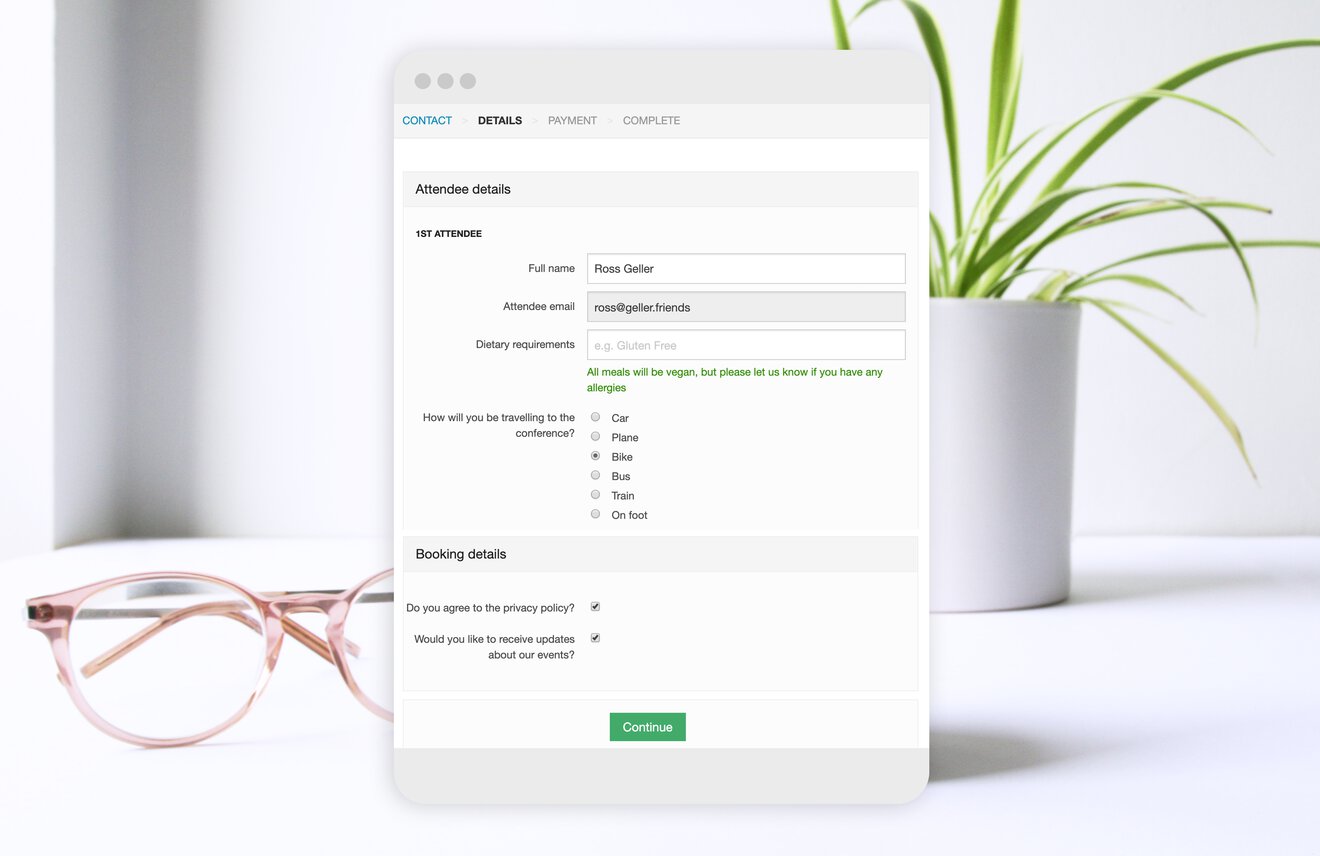 Event Booking System | Bookwhen